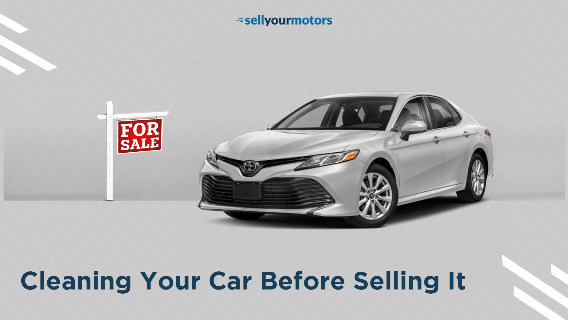What to Do Before You Sell Your Car - Sell Your Motors Blog